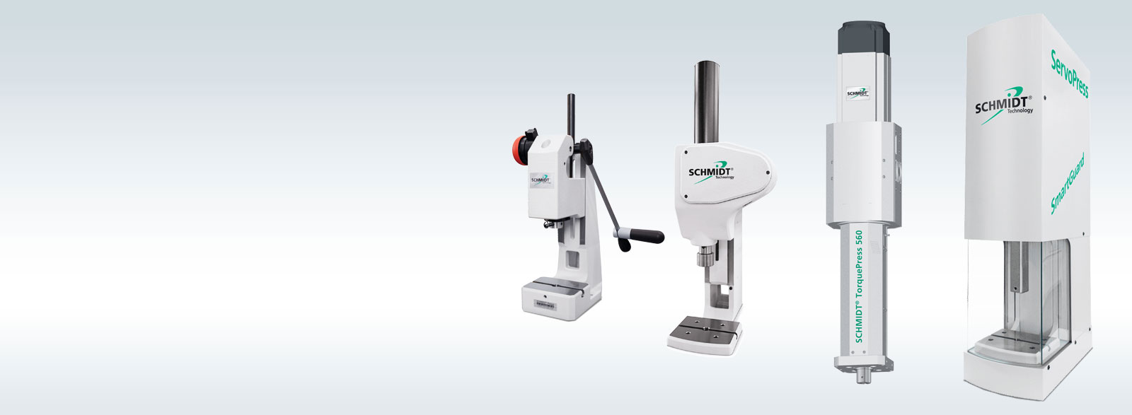 Pressen, Sensoren, Schreibgeräte | SCHMIDT Technology GmbH