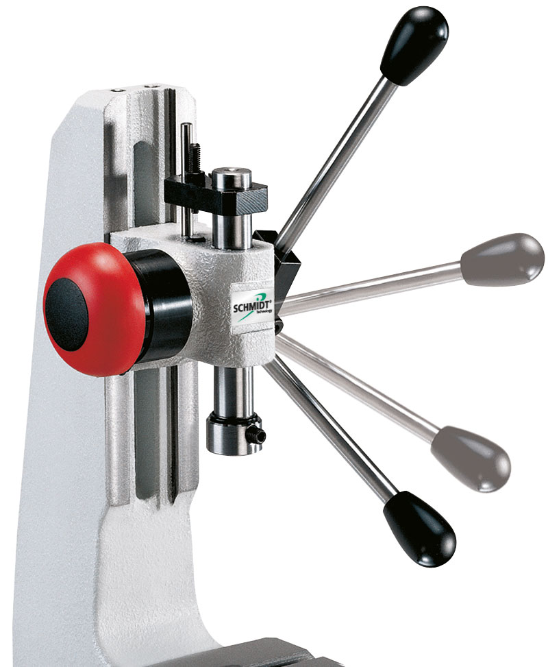 Toggle press and rack and pinion press from 1.6 kN to 22 kN