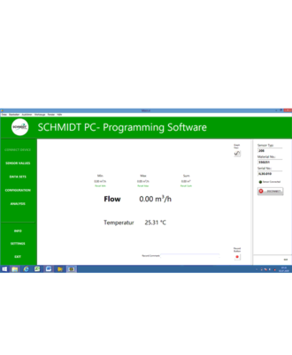 SCHMIDT Flow sensors for measuring air and gases