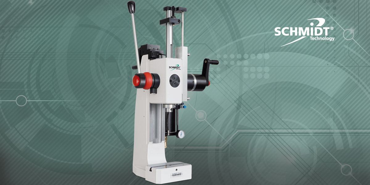 SCHMIDT DuplexPress 8, Rack and Pinion Press + Crank